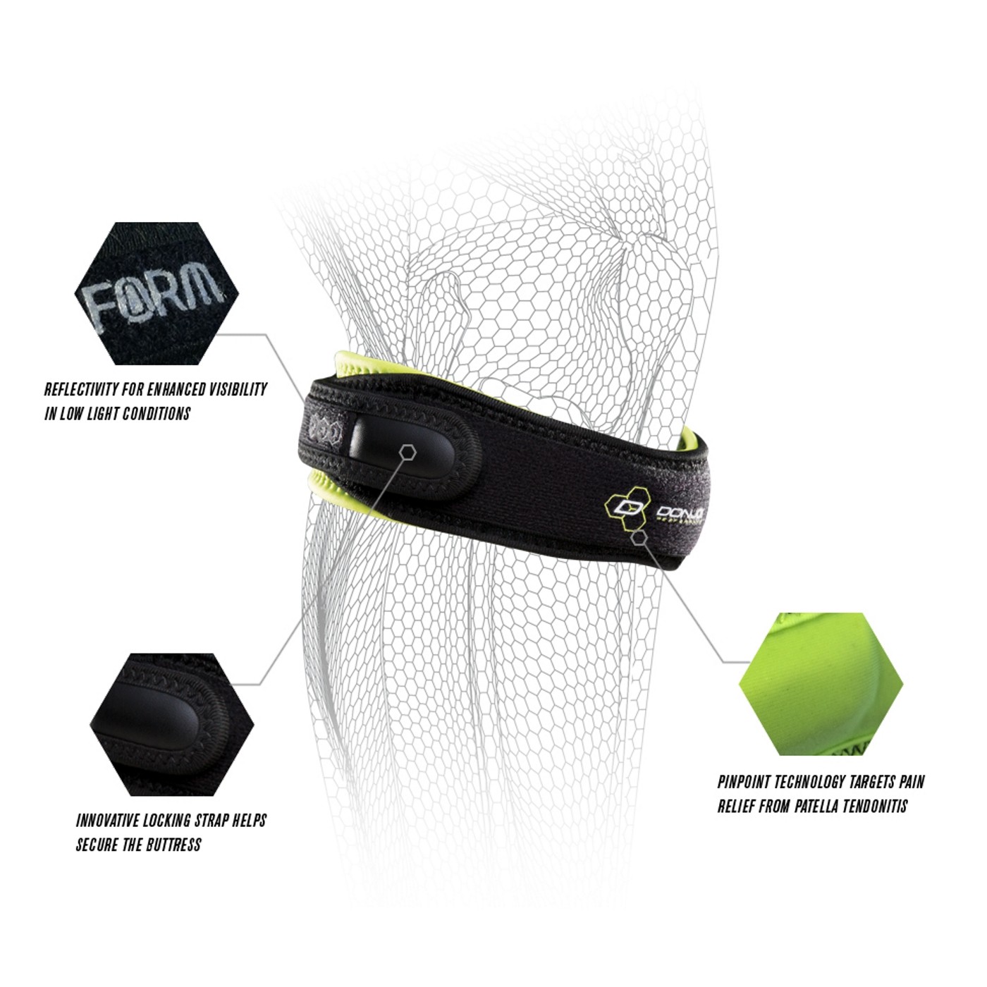 Donjoy Performance Anaform Pinpoint Knee Strap